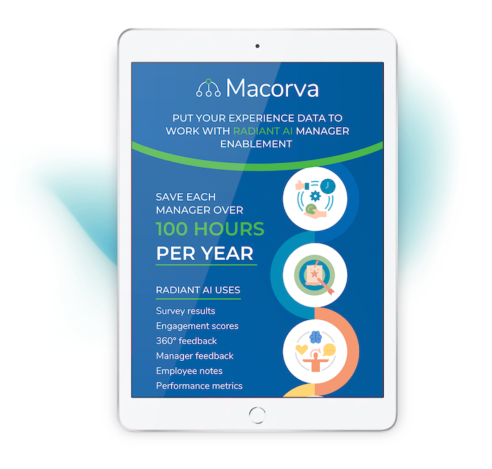 Radiant AI Manager Enablement Infographic