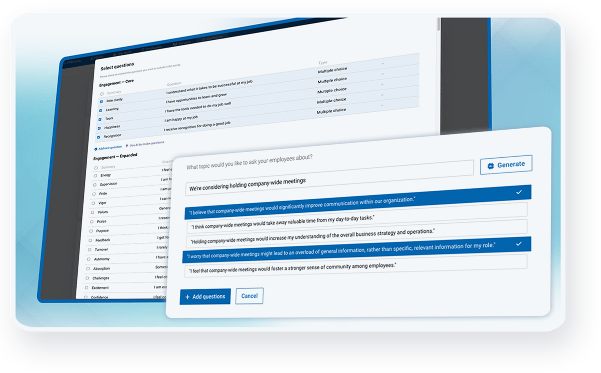 Unlock Employee Potential with Macorva's EX Surveys & Metrics