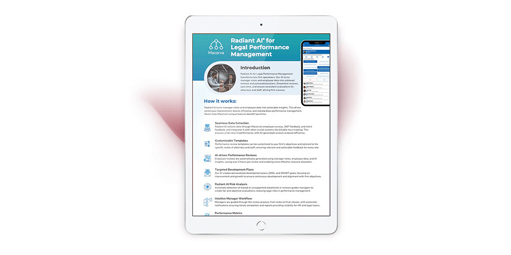Radiant AI for Legal Performance Management | Download the Overview