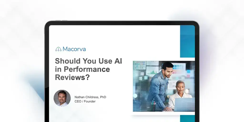 Webinar: Should you use AI in employee performance reviews?